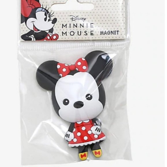 Disney | Accessories | Disney Minnie Mouse Chibi Magnet | Poshmark
